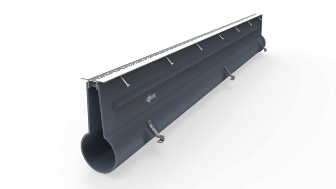 Buy an 8 inch wide slotted drain - Eric'sons Manufacturing