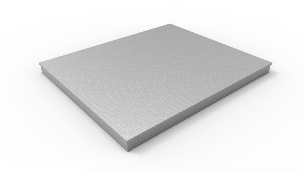 Buy a 20" wide galvanized solid trench drain cover - Eric'sons ...