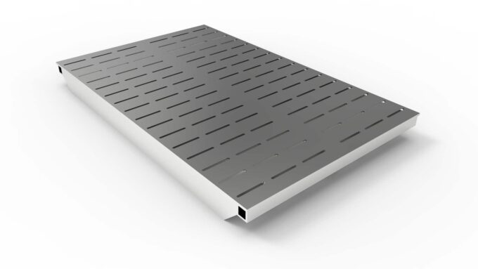 Buy a 38" wide ADA/Heel proof stainless steel slotted trench drain ...