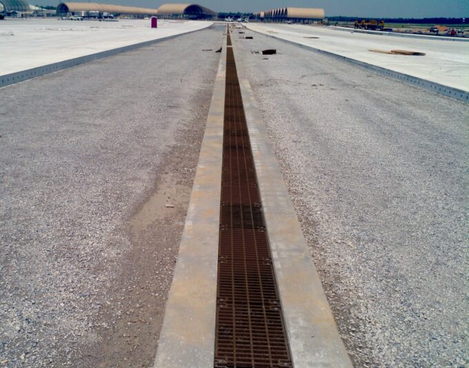 Trench Drains and Slotted Drains for Airports & Aircraft Hangars I USA ...