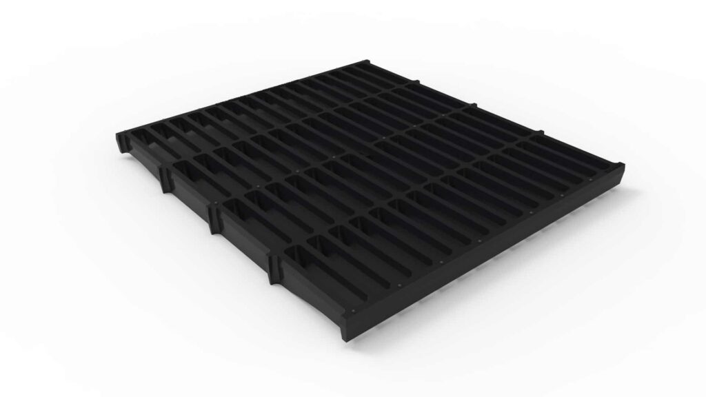 Buy a 26 inch wide trench drain grate - ductile iron slotted - Eric ...