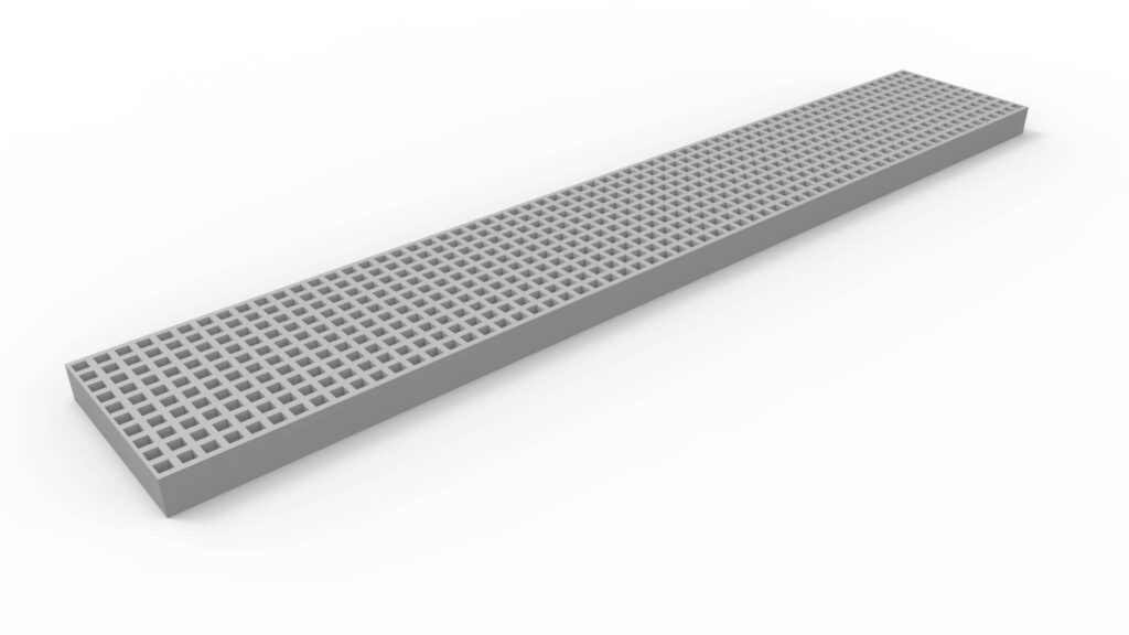 Buy an 8-in Wide ADA Fiberglass Mesh Trench Drain Grate