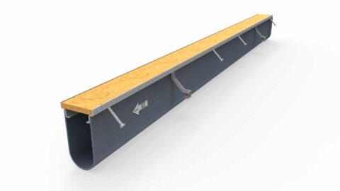 Buy 4 inch wide precast trench drain - Eric'sons Manufacturing