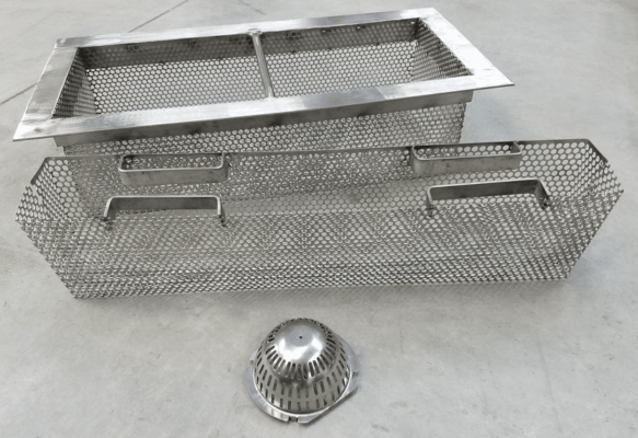Trash baskets, Sediment Buckets, Screens & Strainers For Trench Drains ...