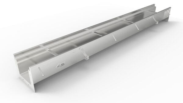 Buy an 8 inch wide stainless trench drain - Eric'sons Manufacturing