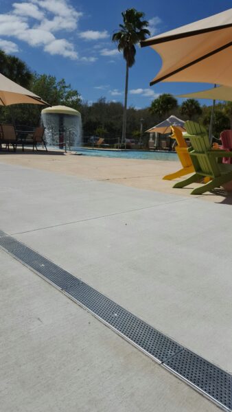 Swimming Pool Trench Drains and Slotted Drains I USA I Eric'sons Dura ...