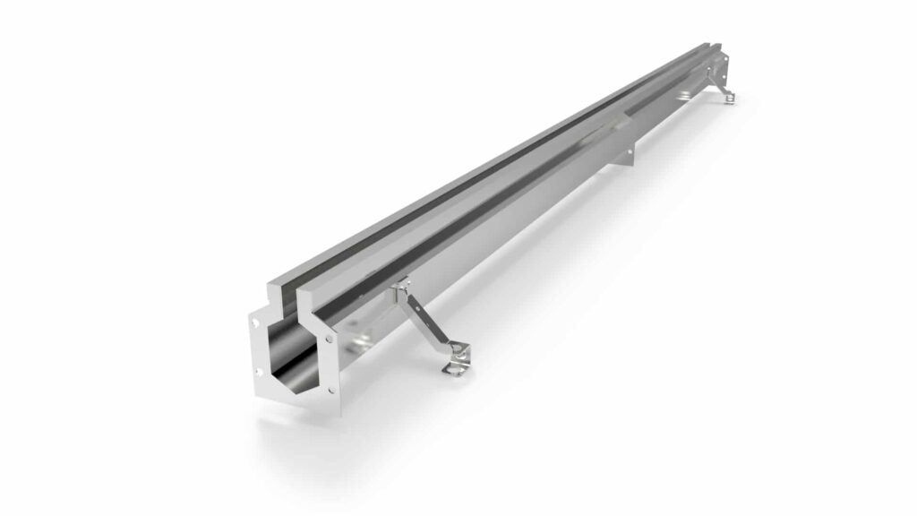 Buy 2 inch wide stainless slotted drain - Eric'sons Manufacturing