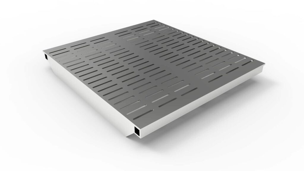 Buy a 26" wide ADA/Heel proof stainless steel slotted trench drain ...