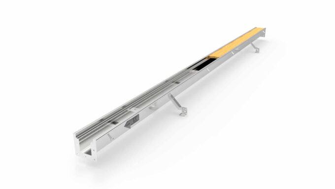 Buy 2" wide stainless trench drain - Eric'sons Manufacturing