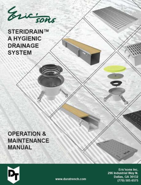 Trench Drain Literature I United States I Eric'sons Dura Trench